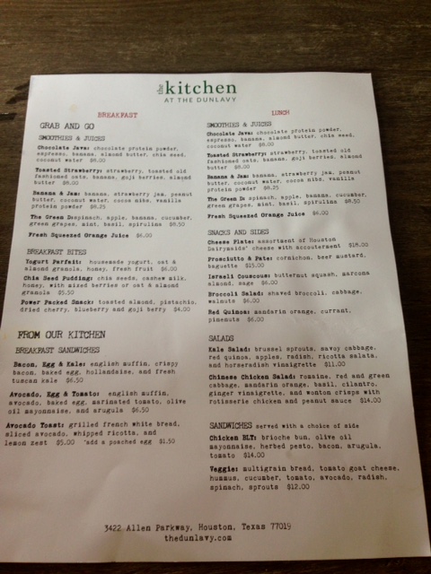 5 Things to Know about The Kitchen at the Dunlavy – It's Not Hou It's Me